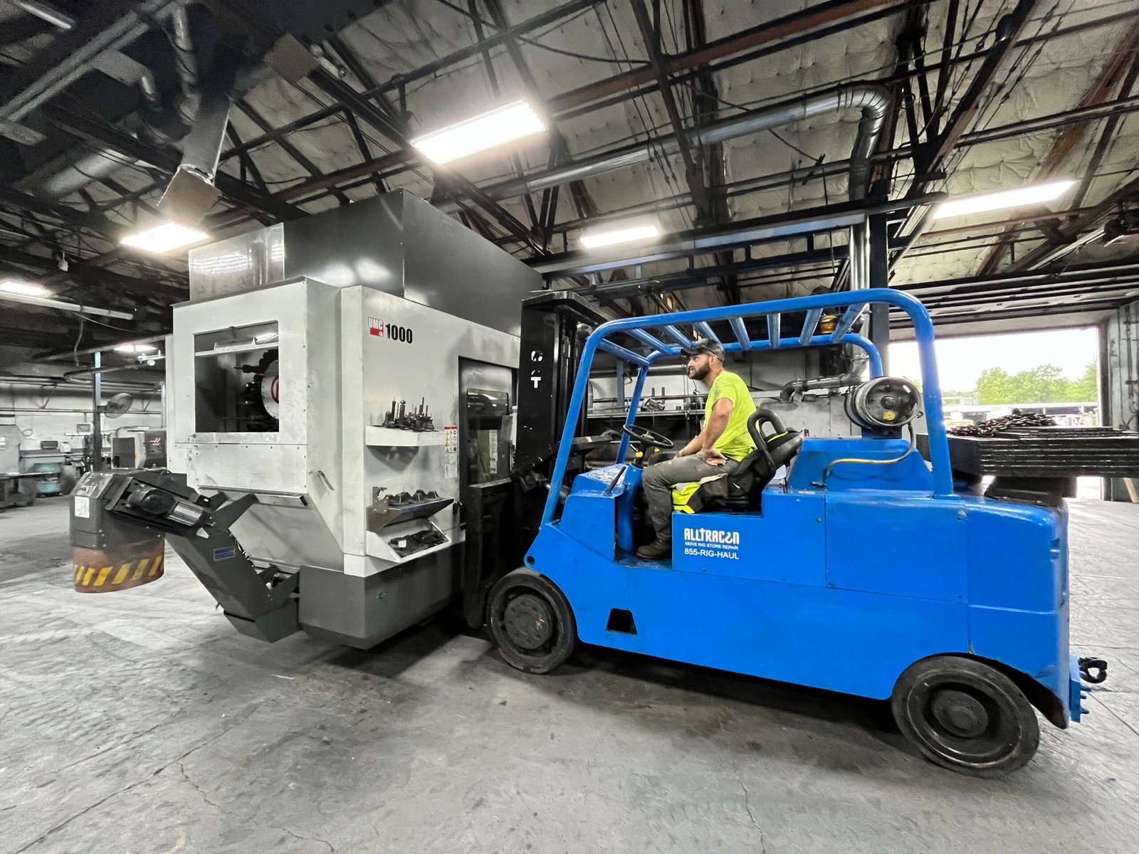 Large Equipment Moving Solutions for Manufacturing Plants - Alltracon ...